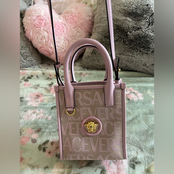 Versace | Bags | Versace Allover Purse | Poshmark